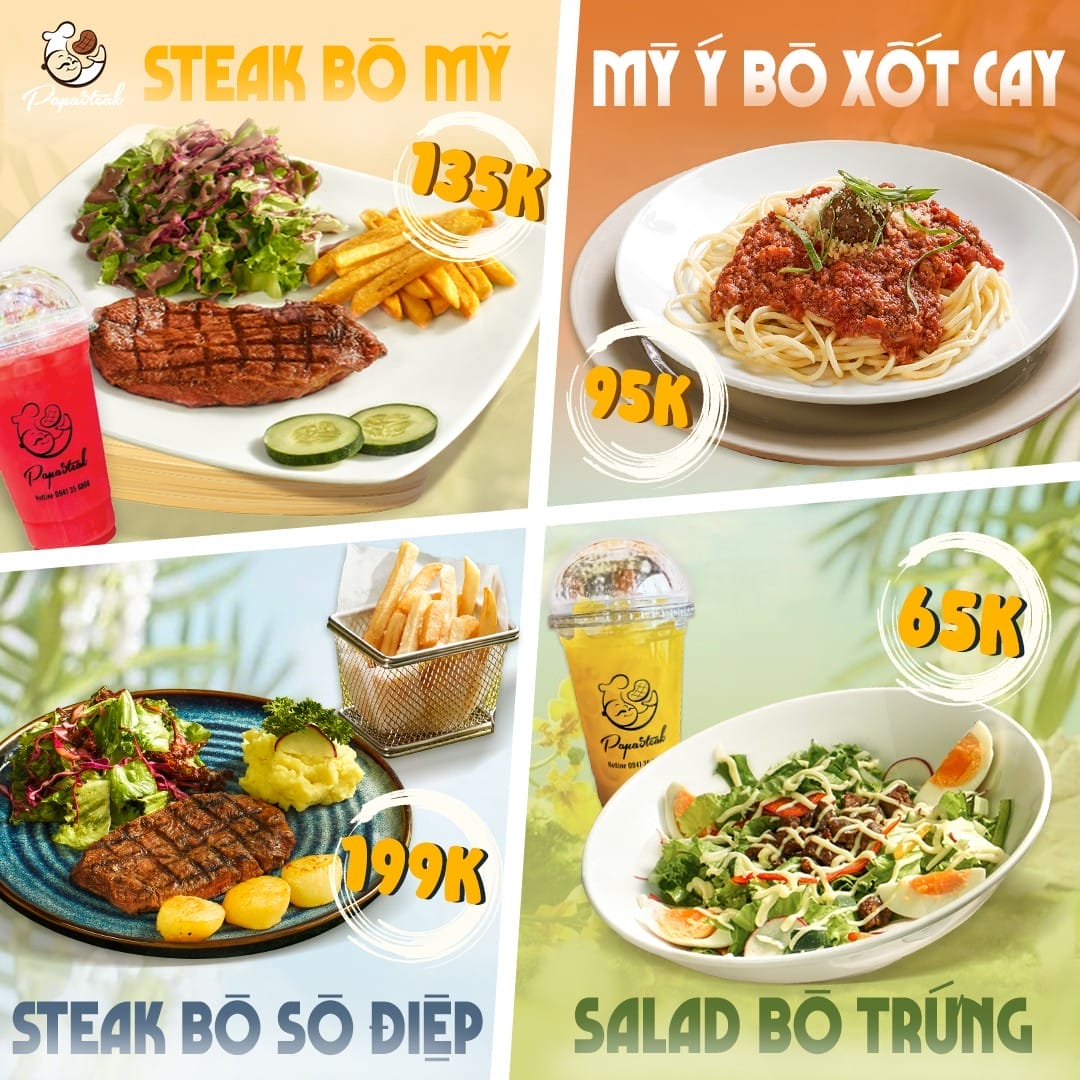 Đánh giá PapaSteak Restaurant - Khám Phá Đà Nẵng